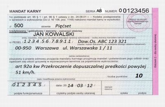Mandaty mają wzrosnąć nawet trzykrotnie, maksymalny mandat za ...